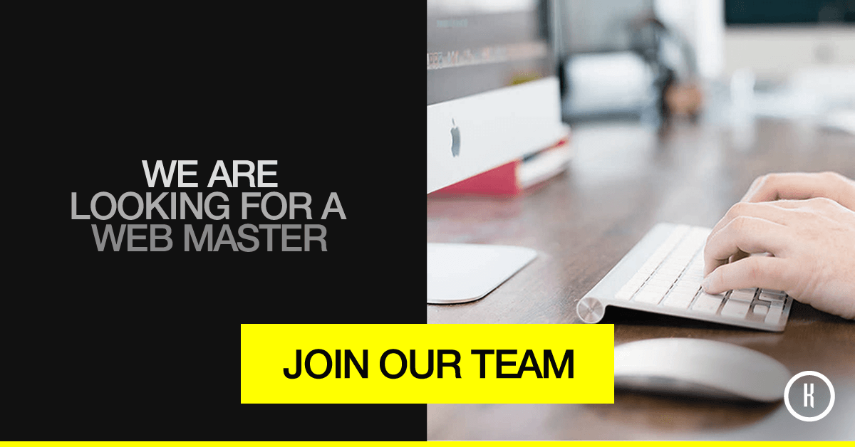 Koein is looking for a Webmaster - Koein blog featuring digital ...